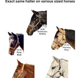 Custom Horse Halter Handmade USA by Halter All, Southwestern Western ...