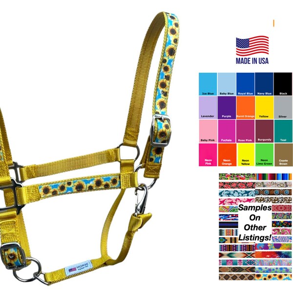 Custom Horse Halter - Etsy