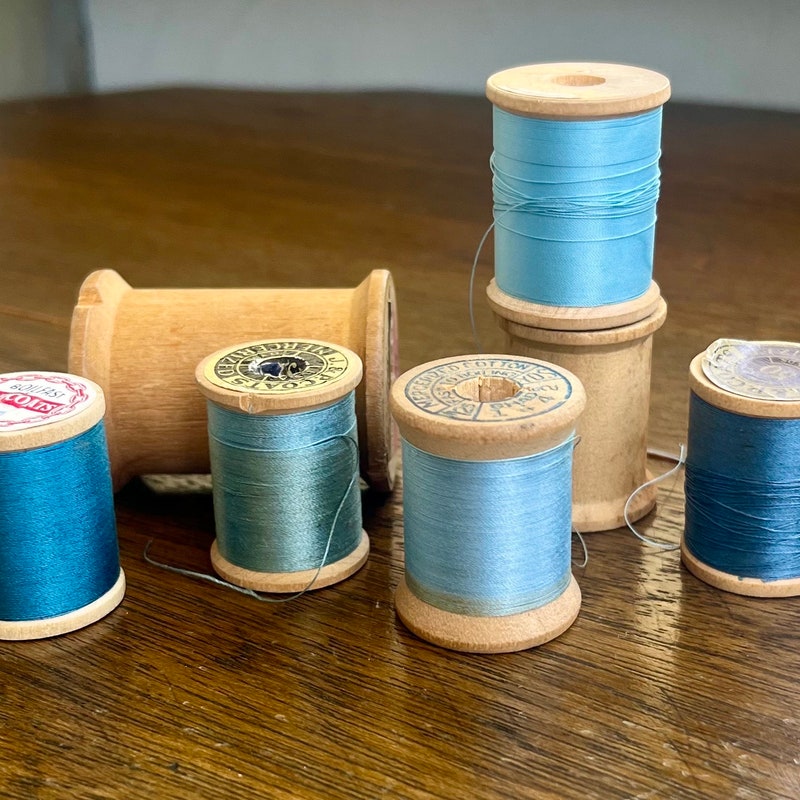 Wooden Spools - Etsy