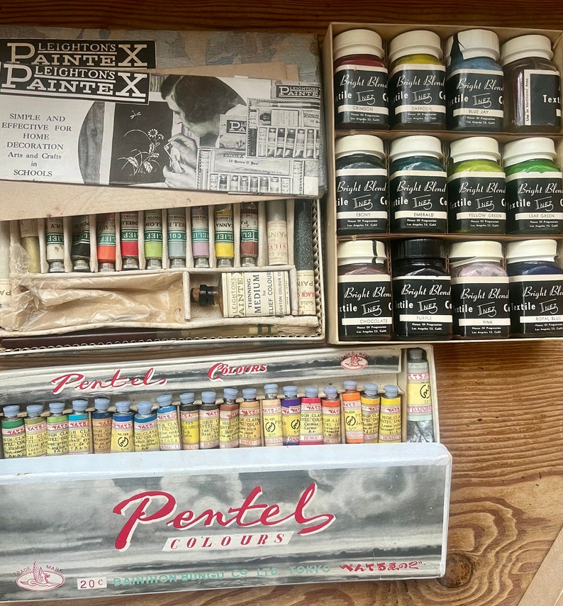 3 Vintage Paint Sets - Etsy