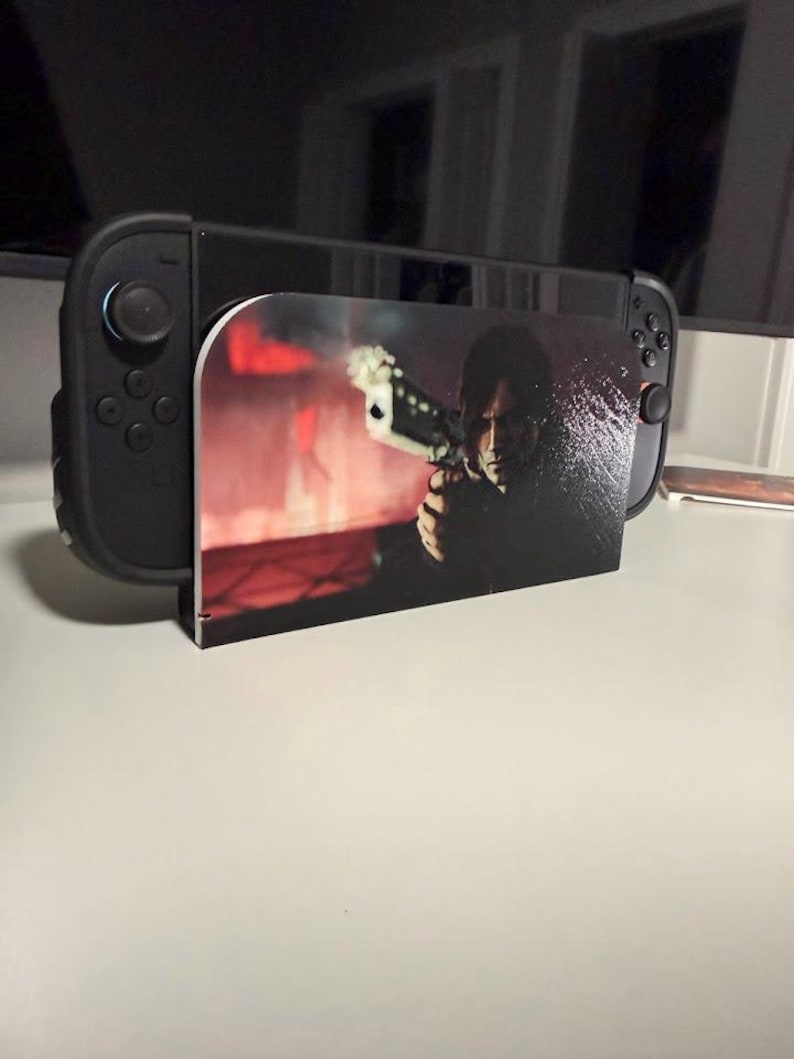 Resident Evil 9 Leon S Kennedy Switch 2 Faceplate | Snap-fit Gaming ...