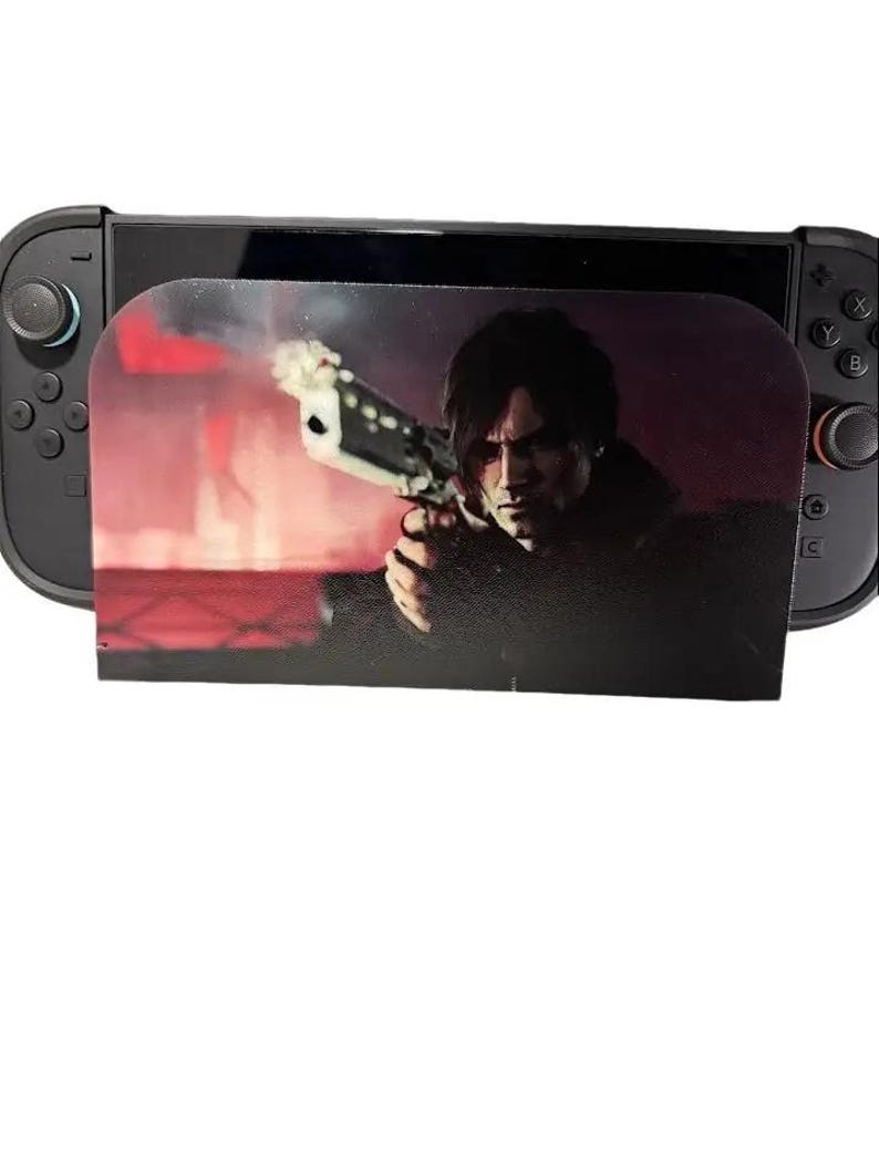 Resident Evil 9 Leon S Kennedy Switch 2 Faceplate | Snap-fit Gaming ...