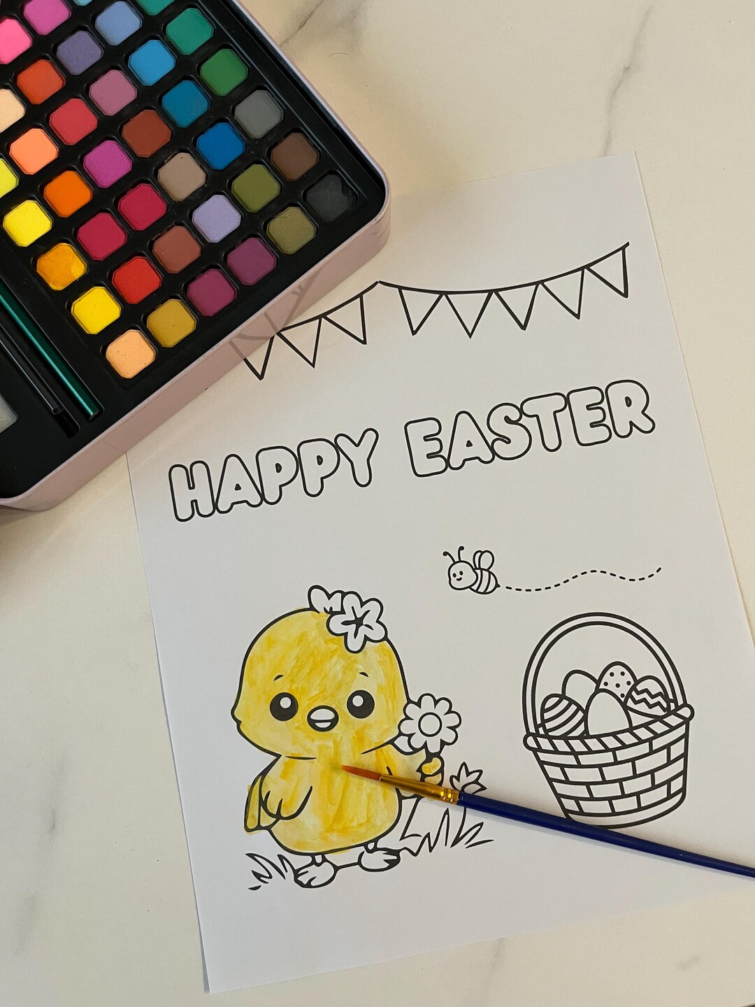 Easter Party Activity Bundle for Kids - Colouring Pages, Games ...