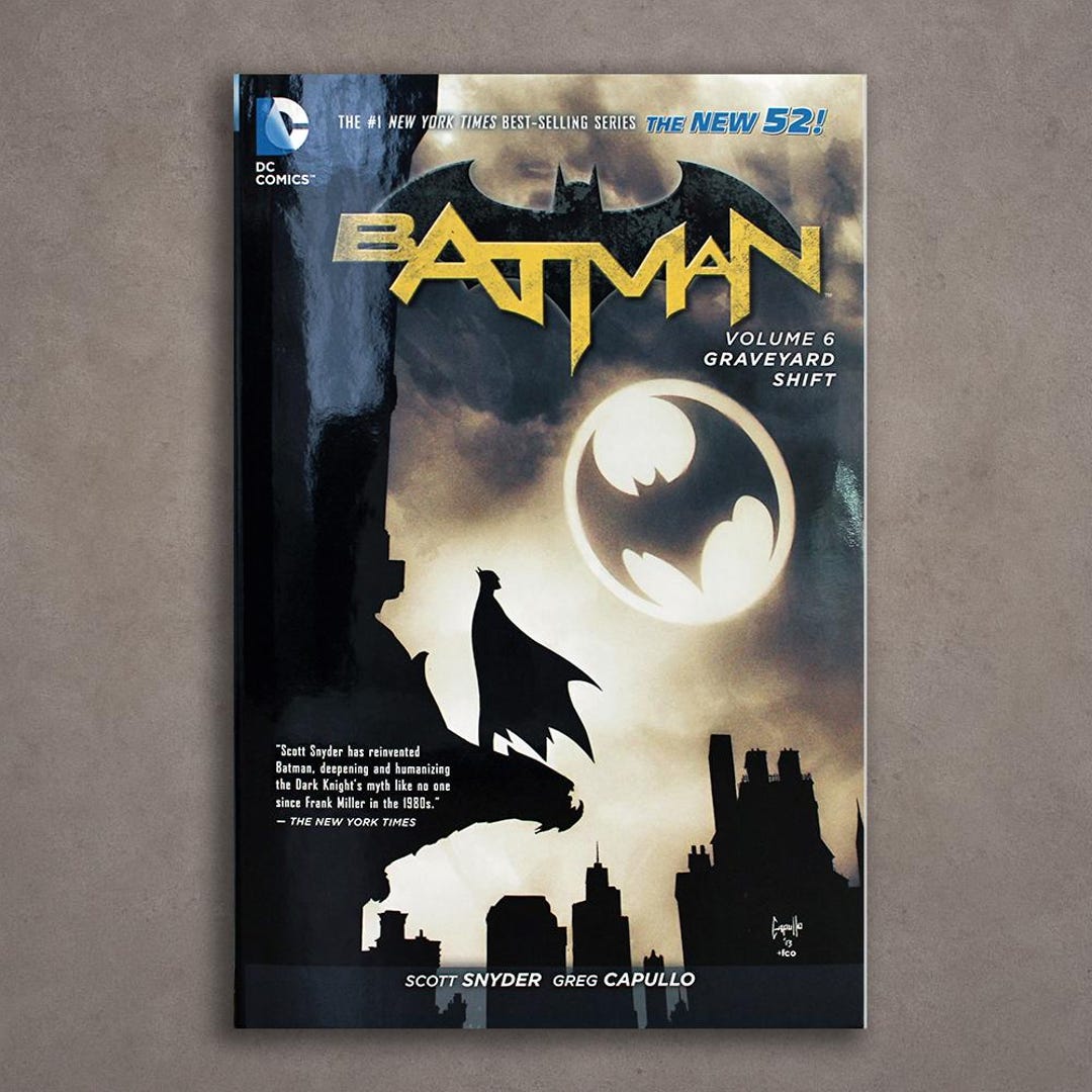 BATMAN Volume 6 Graveyard Shift | Comic Book | DC Graphic Novel - Etsy