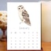 2026 Woodland Animals Desk Calendar: Watercolor Forest Art - Etsy