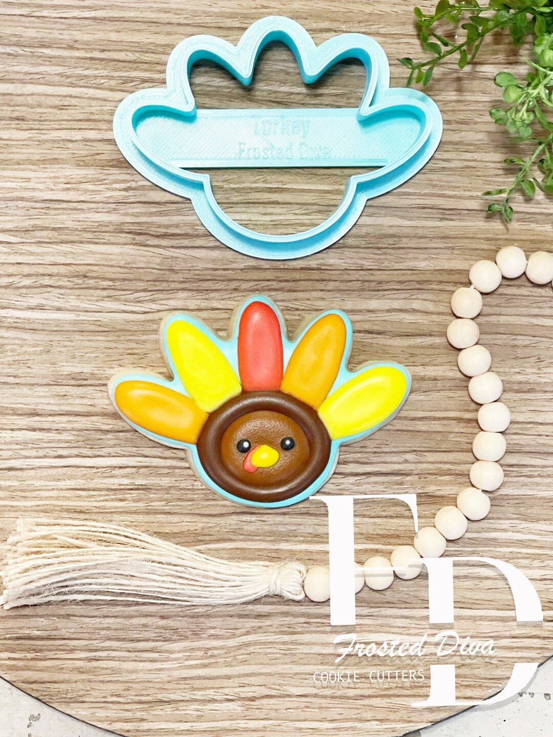 Turkey Cookie Cutter, Thanksgiving, Fall Baking, Autumn, Turkey Cutter ...