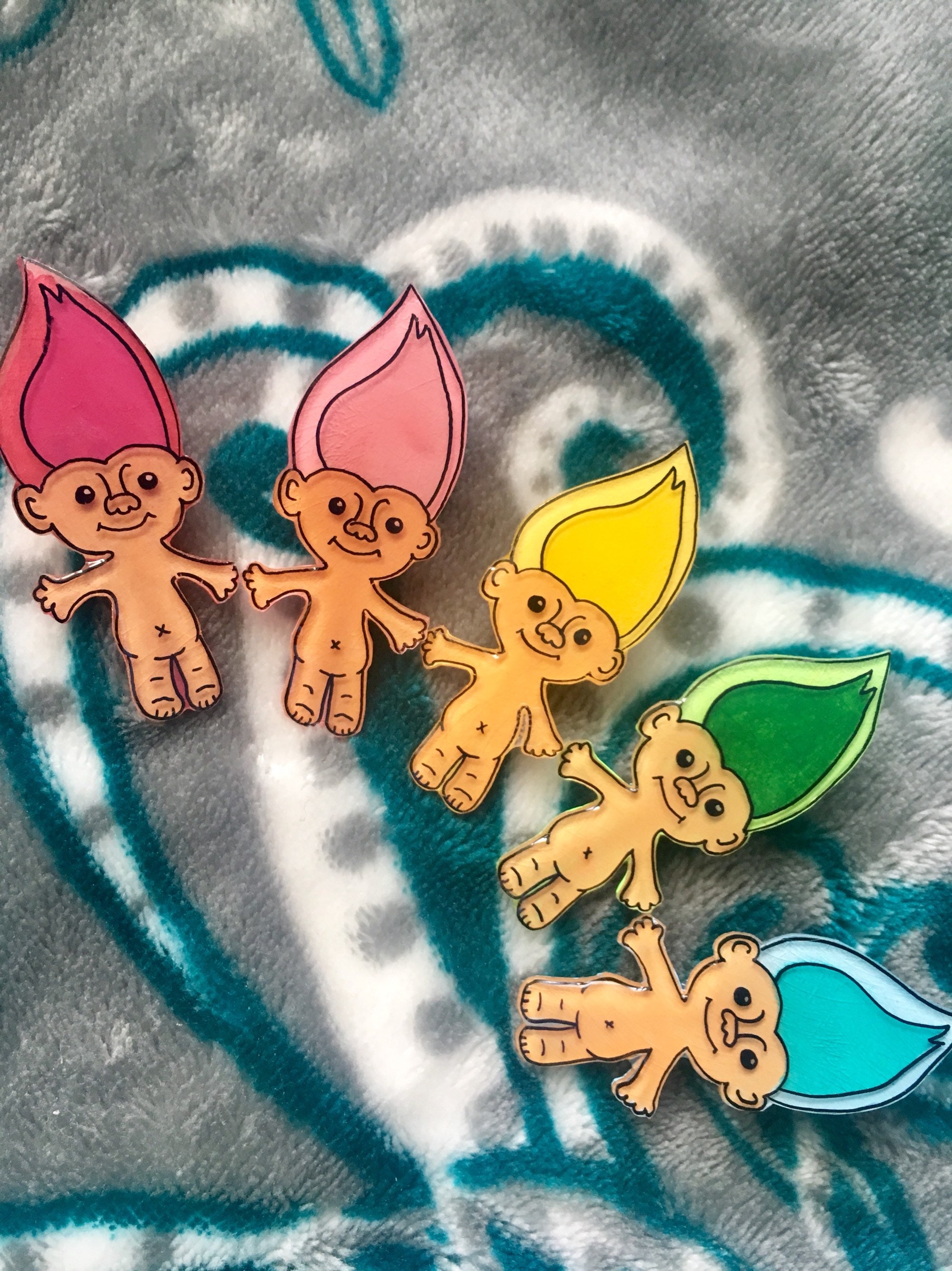 Troll Pin - Etsy