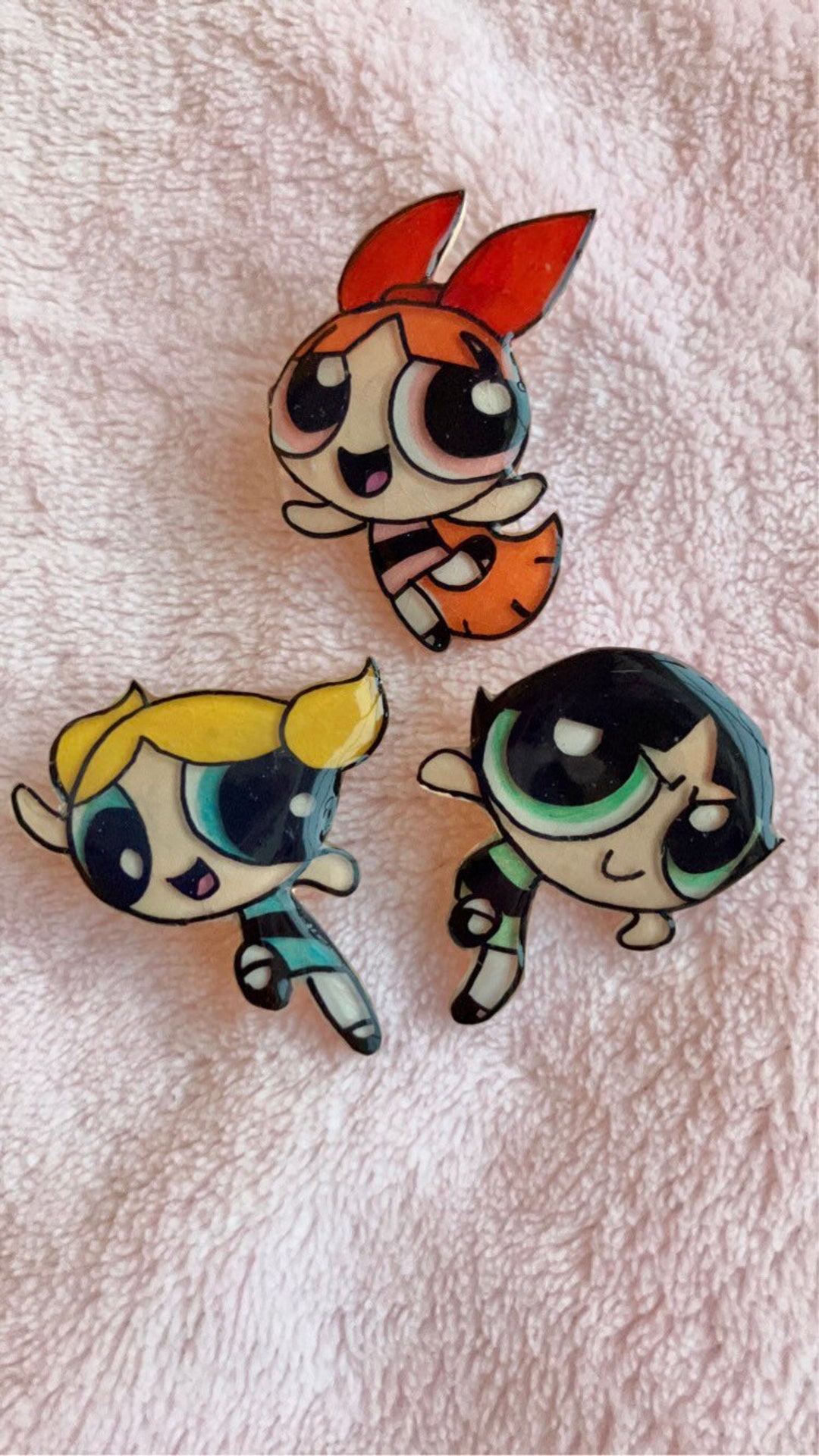 Power Puff Girl Pins - Etsy