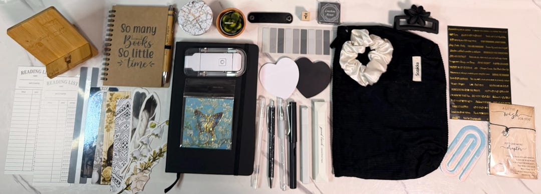 Bookish Mystery Bundle, Reader Gift Box, Reading & Journaling ...