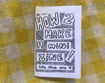 How to Make a Mini Zine - Etsy