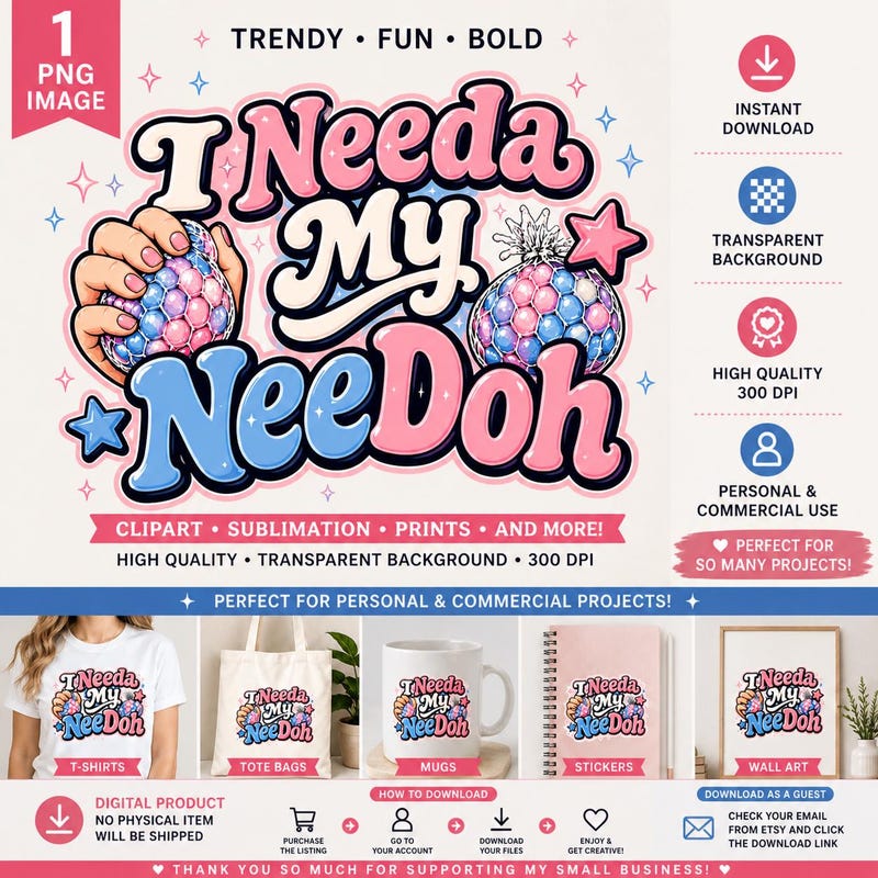 Paper Squishy Needoh - Etsy