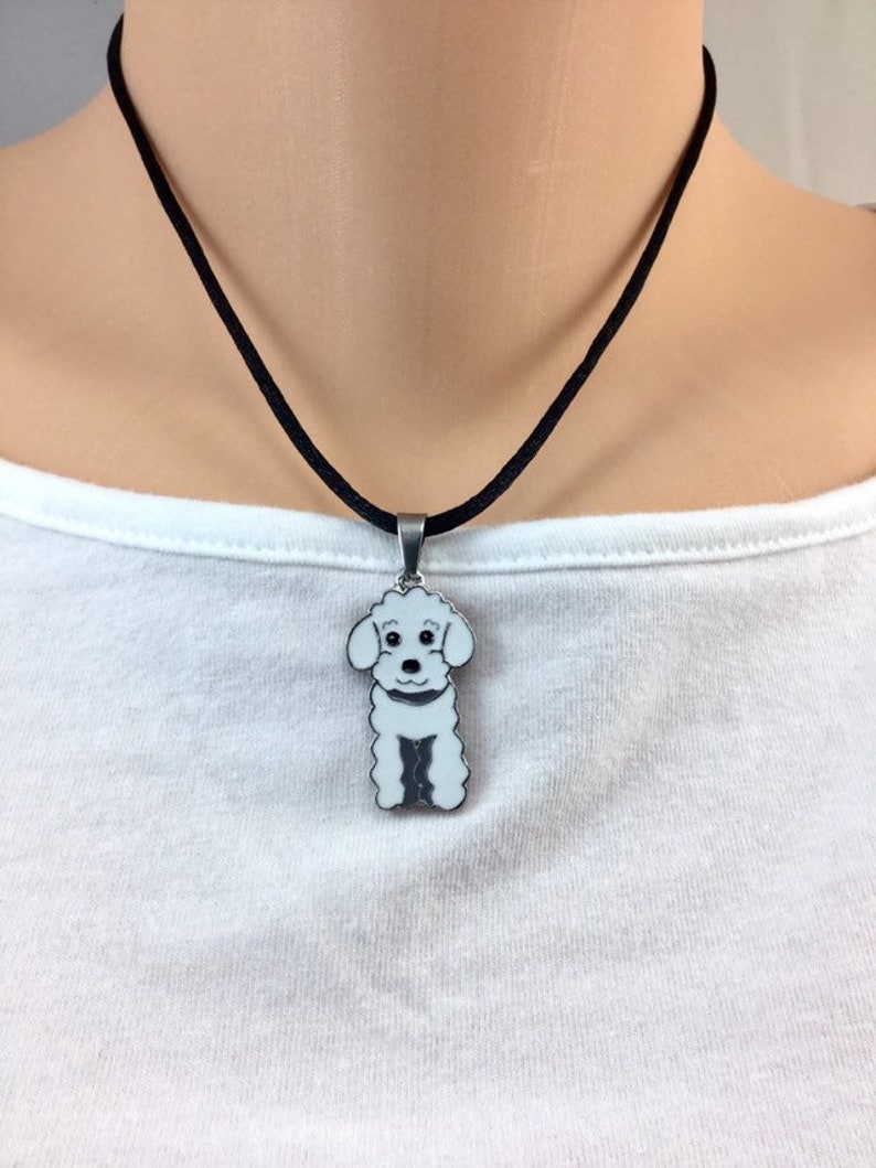 Poodle Necklace Poodle Jewelry Poodle Gift Doodle Necklace - Etsy 日本
