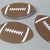Football Cutouts - 12 Football Die Cuts - Football Party Tags - Sports ...