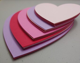 Paper heart cutouts | Etsy