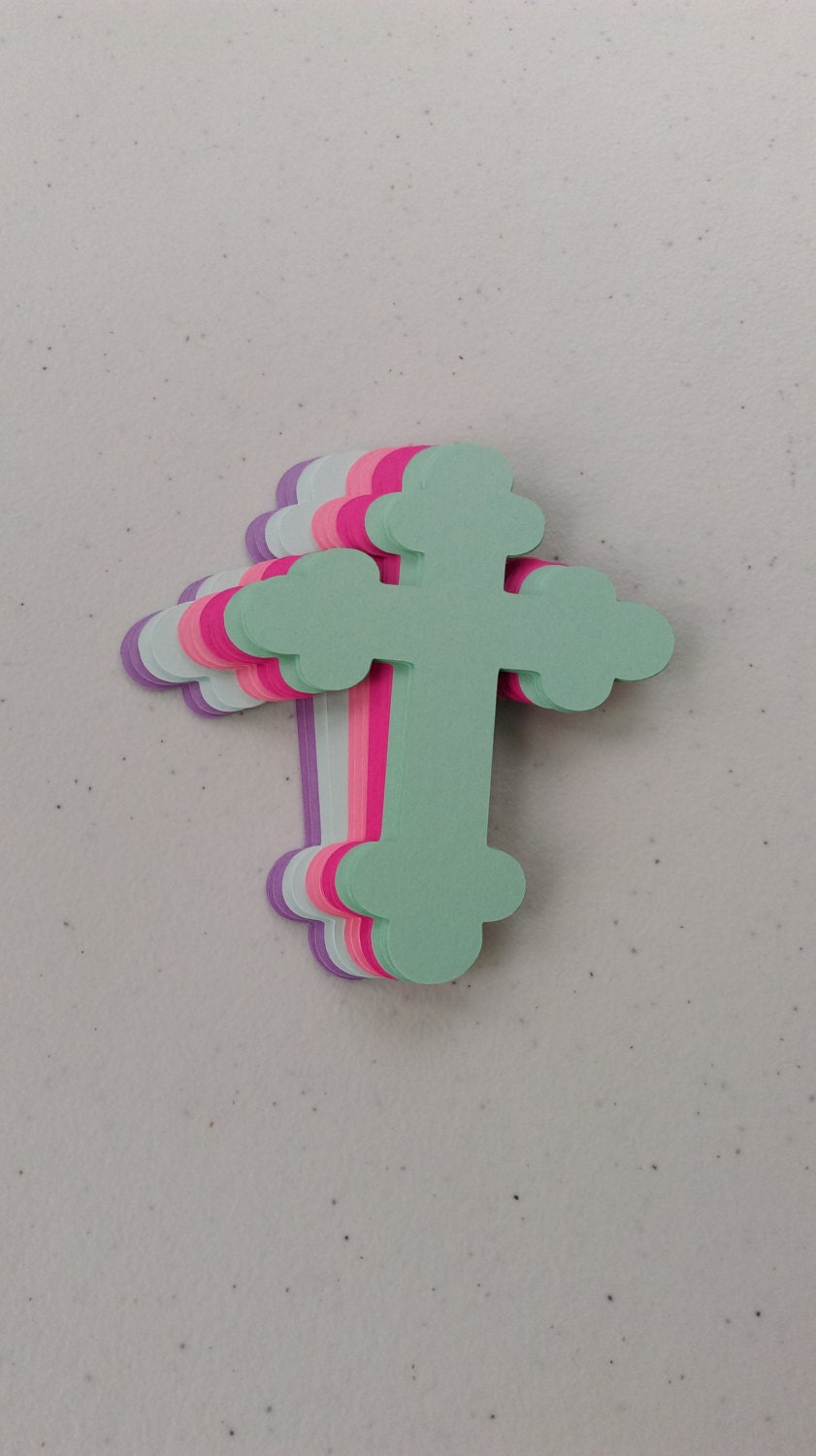 Cross Die Cut Shapes Paper Crosses Cross Note Cards 5 - Etsy