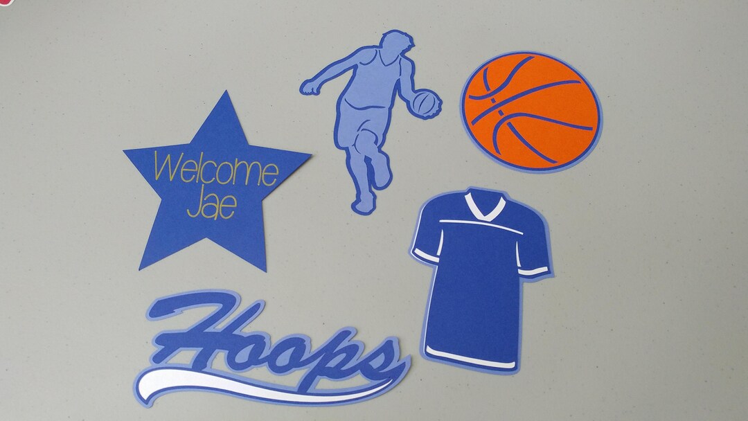 Basketball Centerpiece, Hoops Basketball Centerpiece, Jersey, Ball ...