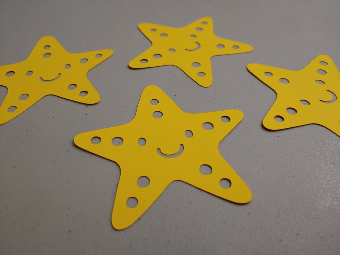 Starfish Cutouts Nautical Party Decorations Birthday Party | Etsy