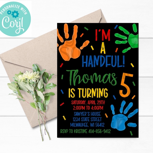 Hi Five Birthday - Etsy