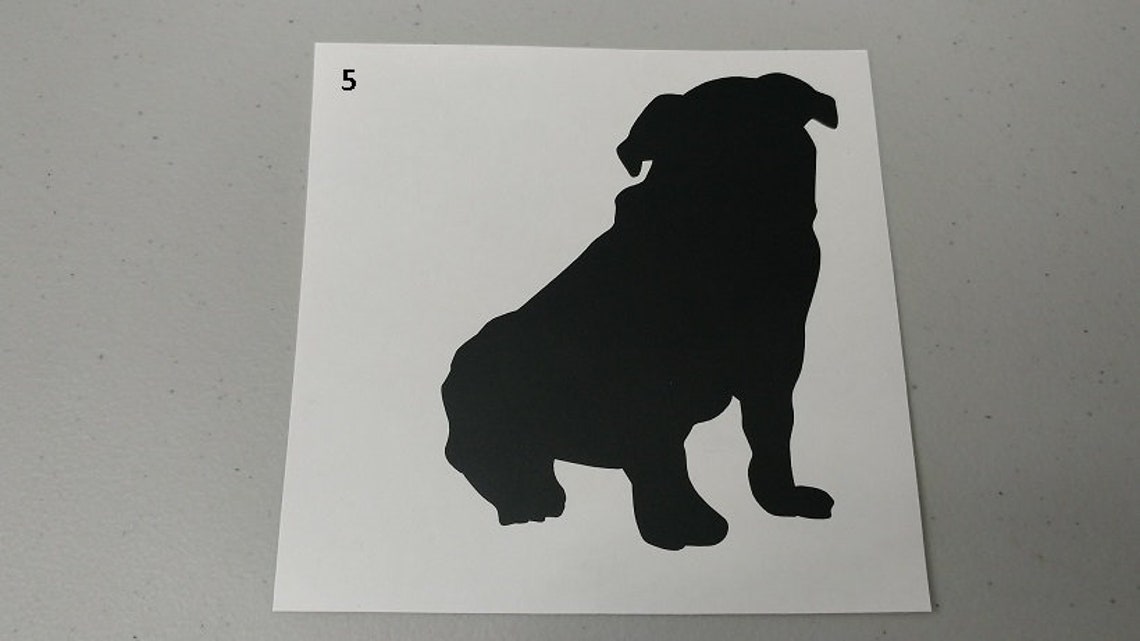 Dog Vinyl Decal Dog Vinyl Sticker Dog Sticker Vinyl Dog - Etsy