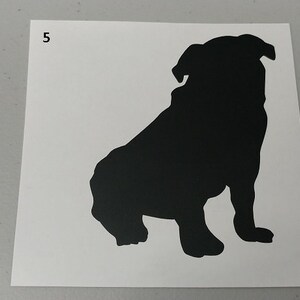 Dog Vinyl Decal - Dog Vinyl Sticker - Dog Sticker - Vinyl Dog Decal ...