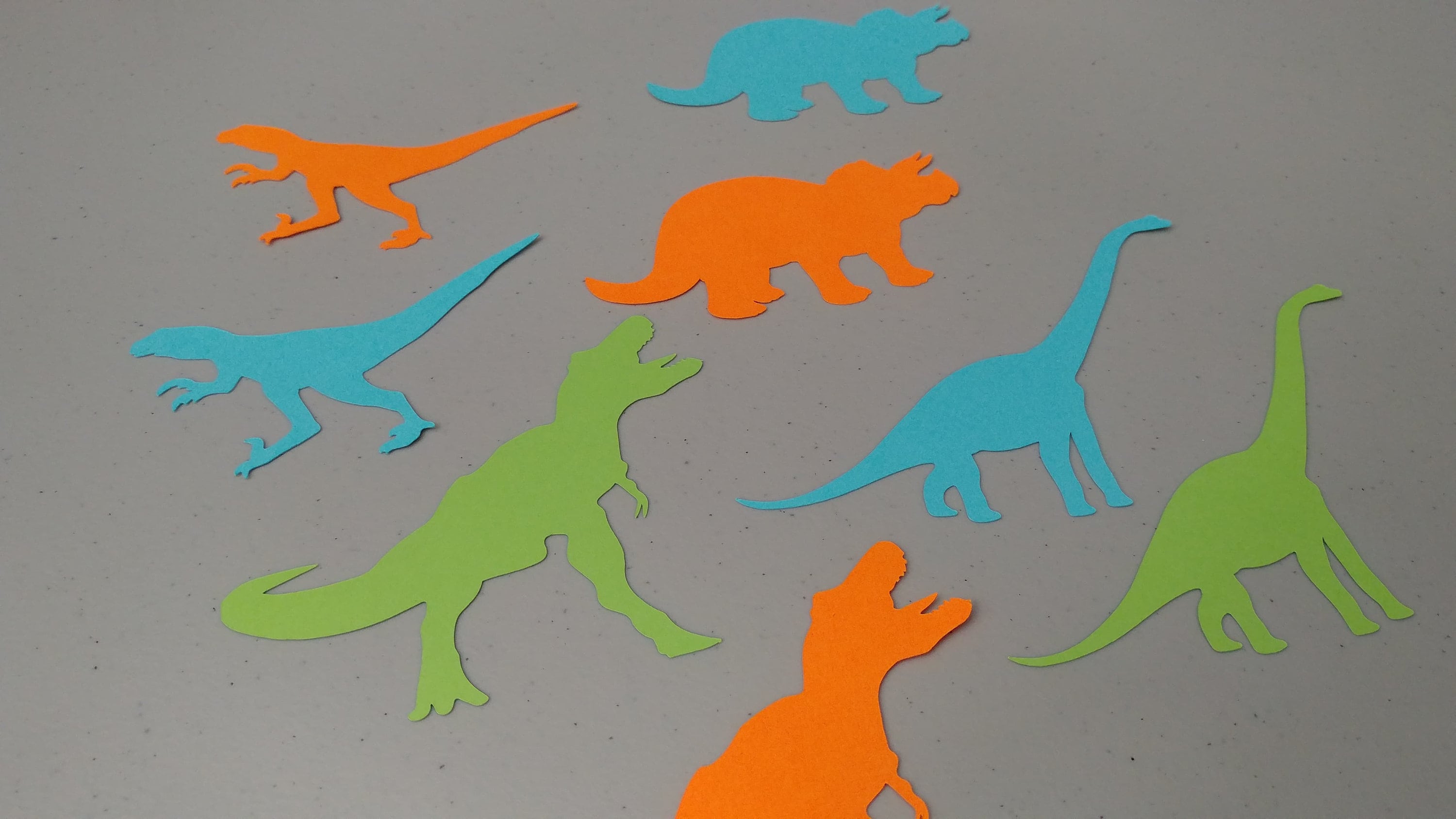 Dinosaur Cutouts 32 Dinosaurs Dinosaur Die Cuts for Birthday | Etsy