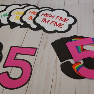 High Five I'm Five Centerpiece - High Five Centerpiece - High Five ...