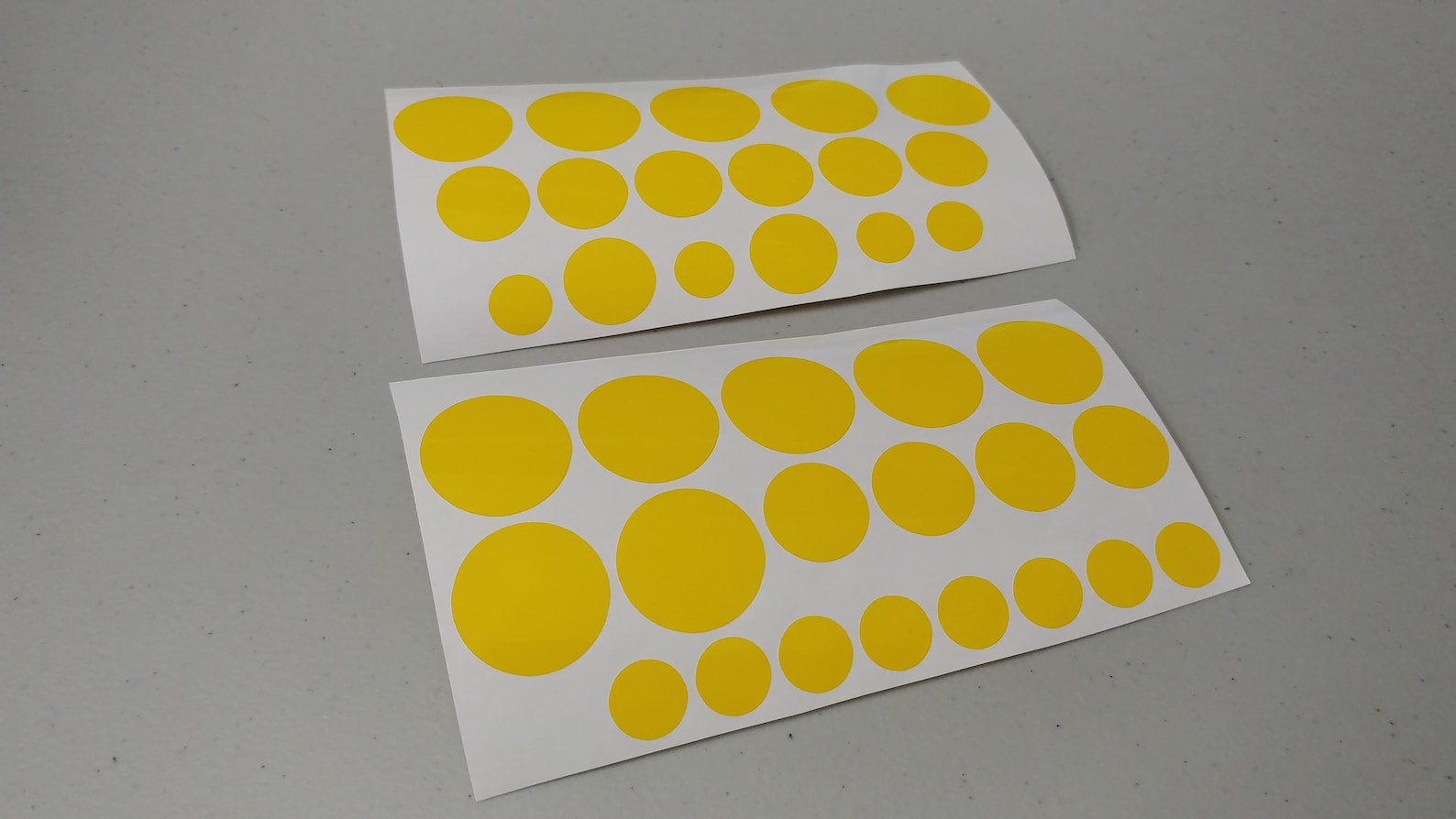 Vinyl Circles 36 Round Vinyl Cutouts Circle Stickers Round - Etsy