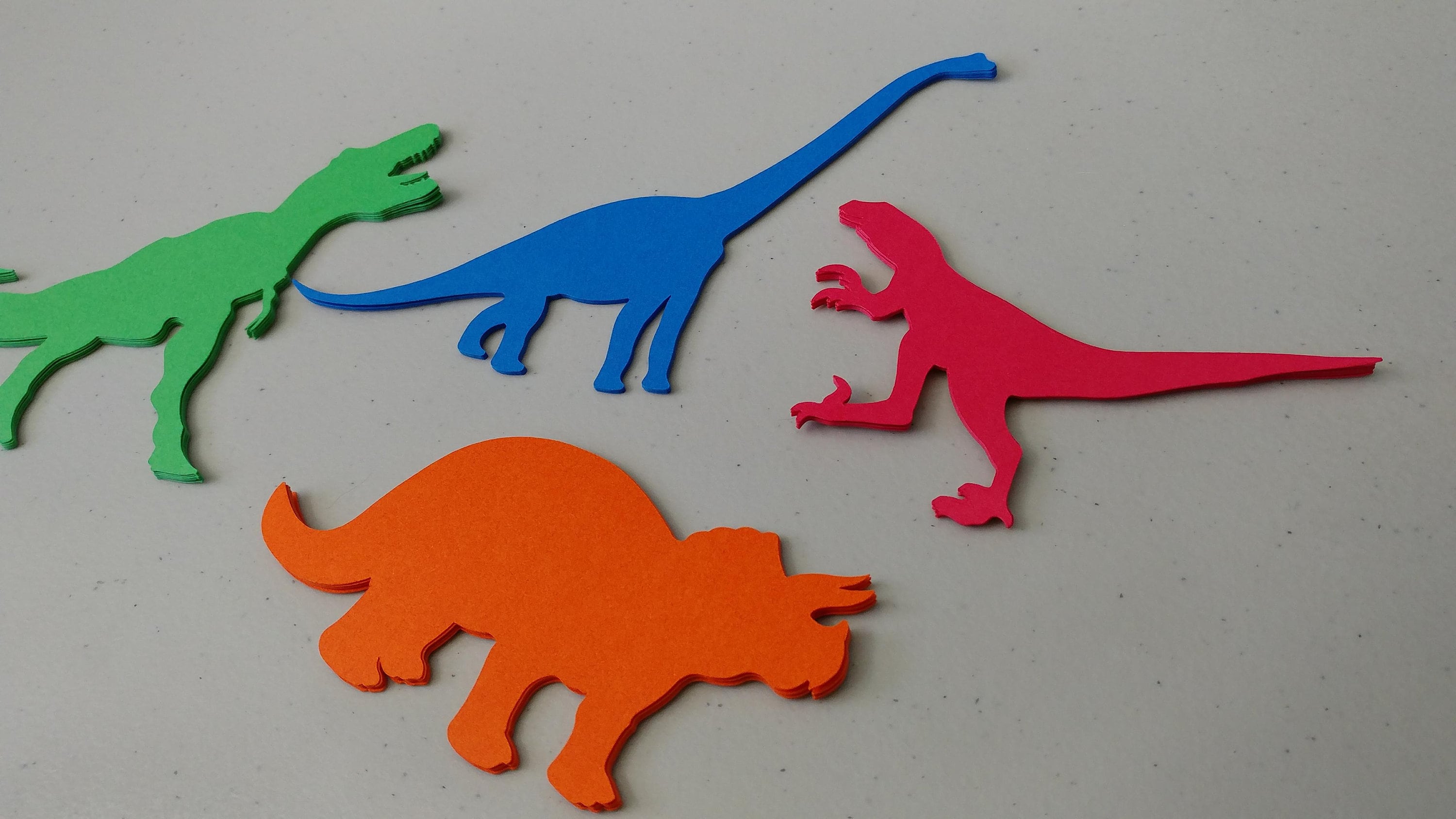 Dinosaur Cutouts 32 Dinosaurs Dinosaur Die Cuts for Birthday | Etsy