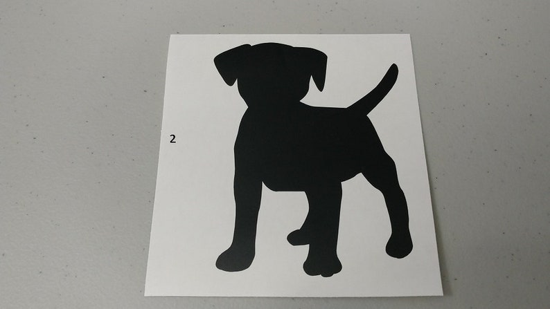 Dog Vinyl Sticker Dog Vinyl Decal Dog Sticker Vinyl Dog - Etsy Australia