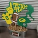 Football Centerpiece Go Team Football Centerpiece Helmet Football 6 ...