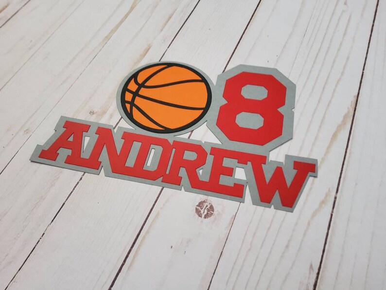 Basketball Cake Topper Topper de pastel de baloncesto - Etsy México