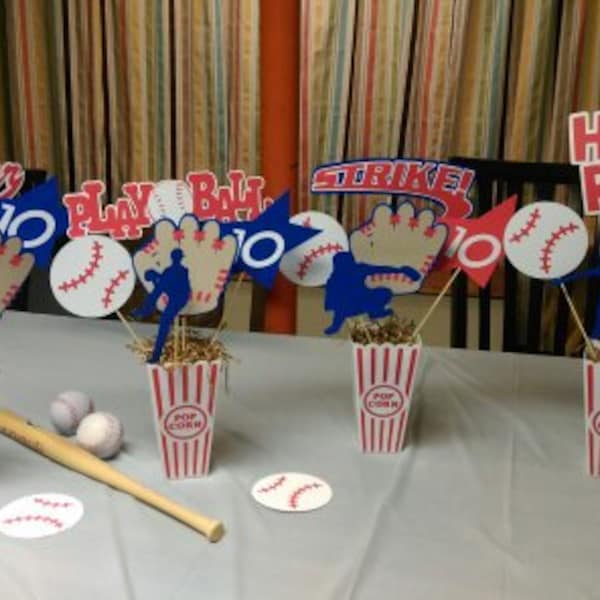 Baseball Centerpiece - Etsy