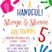 Hi Five Handful Birthday Invitation - Printable Editable Hi Five ...