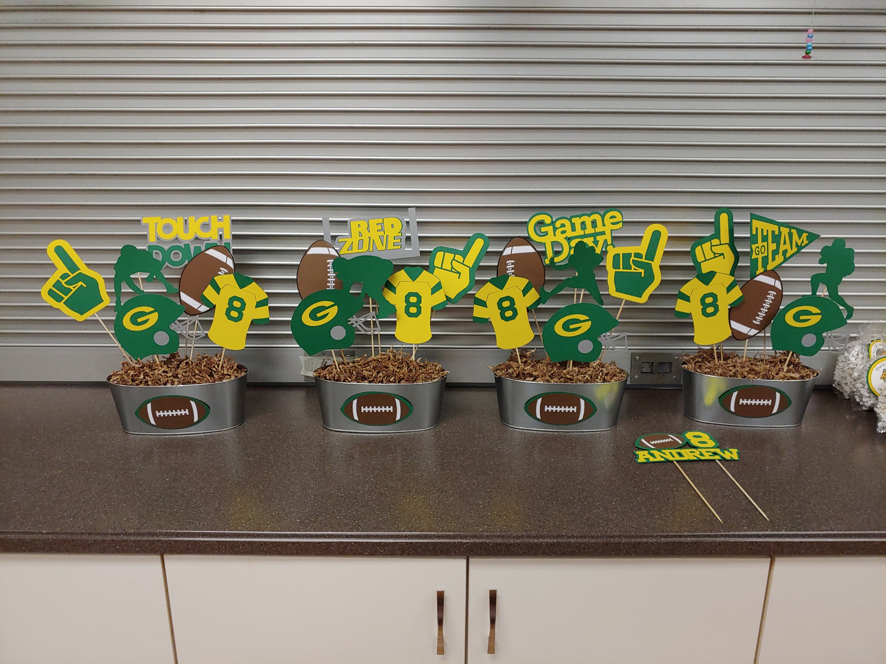 Football Table Centerpiece Ideas