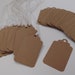 Kraft Gift Tags Gift Tags Favor Tags Wedding Tags - Etsy