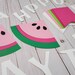 Watermelon Birthday Banner Watermelon Themed Party Watermelon Party ...