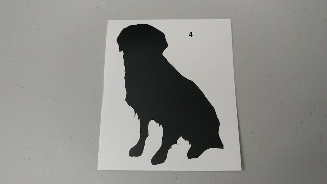 Dog Vinyl Sticker, Dog Vinyl Decal, Dog Sticker, Vinyl Dog Decal, DECAL ...