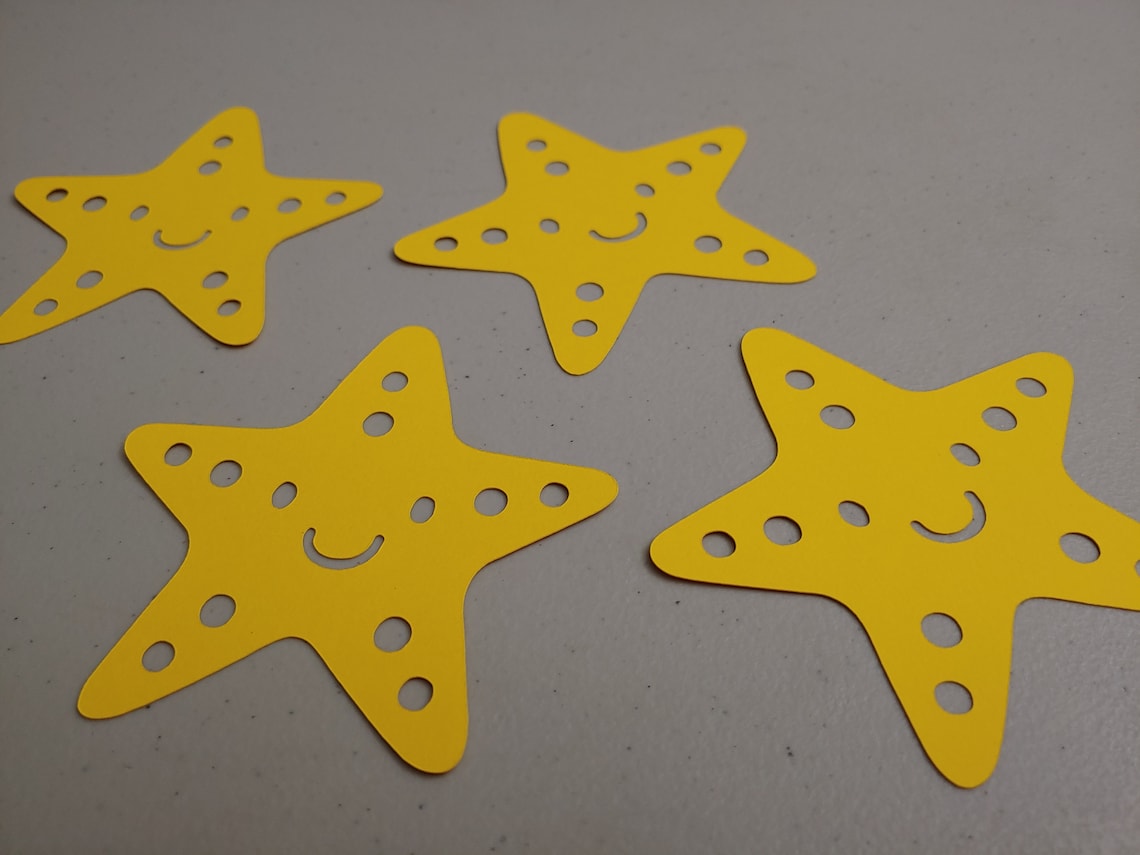 Starfish Cutouts Nautical Party Decorations Birthday Party | Etsy