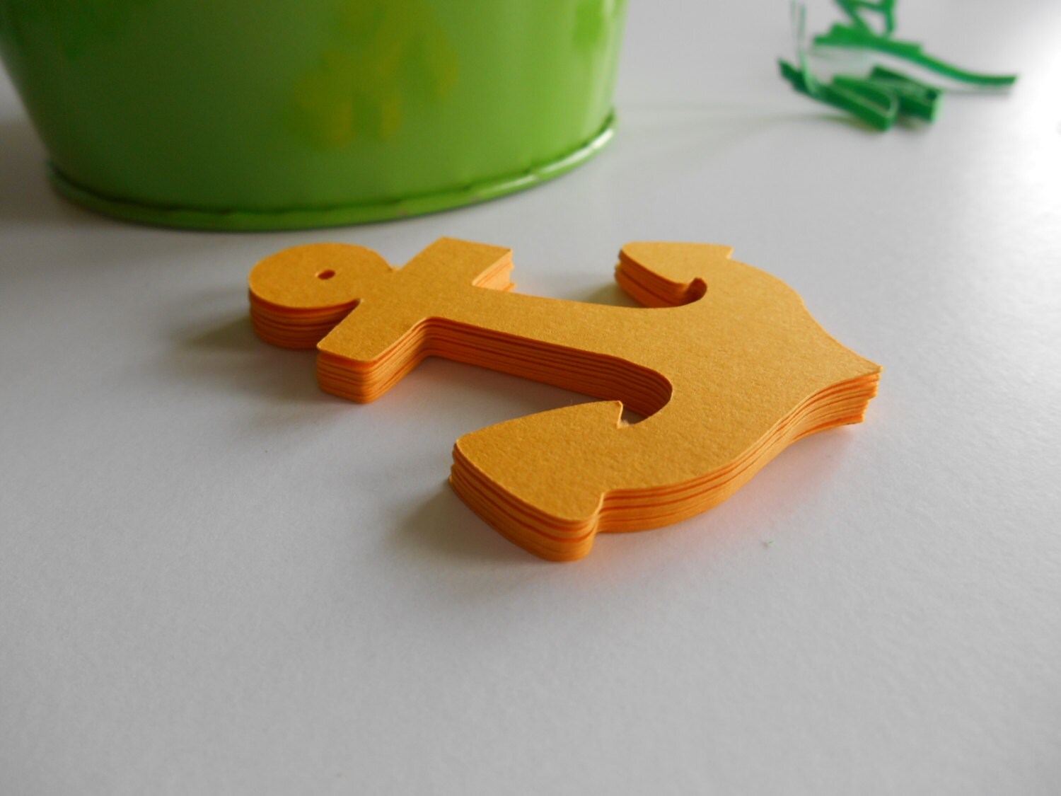 36 Anchor Tags (2.5 Inches), Nautical Theme, Anchor Die Cuts, Beach ...