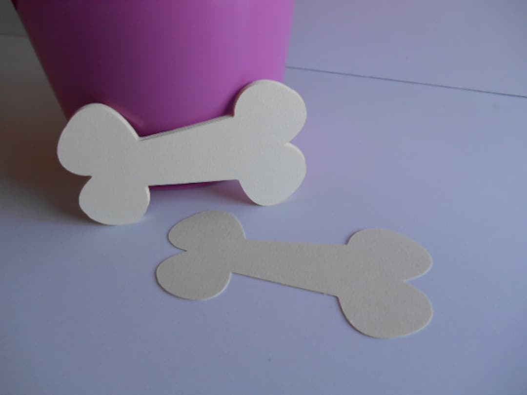 Dog Bone Cutouts - Dog Bone Decals - Dog Theme Party Birthday Baby ...