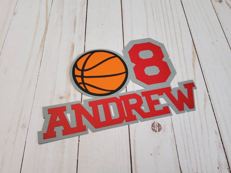 Basketball Cake Topper Topper de pastel de baloncesto - Etsy México