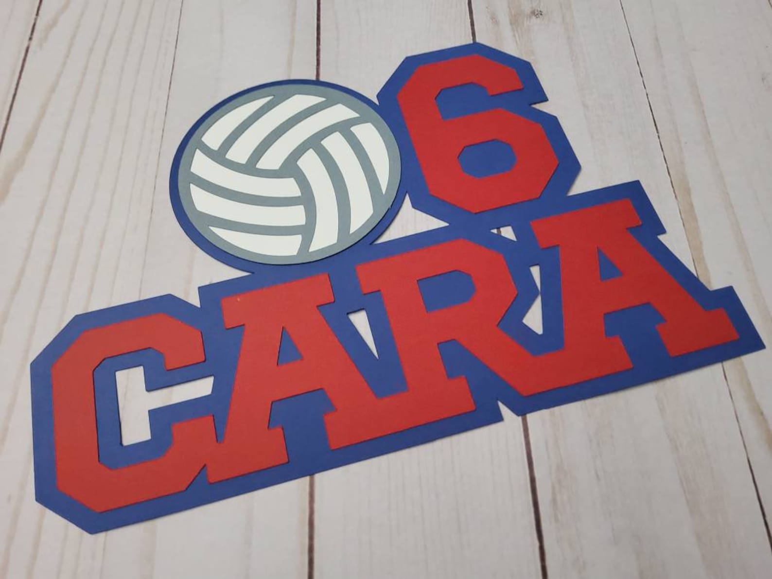 Volleyball Cake Topper Personalized Volleyball Cake Topper | Etsy