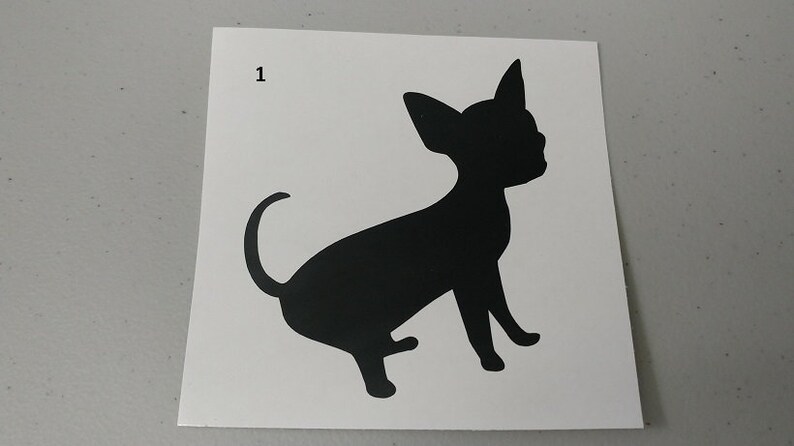 Dog Vinyl Decal Dog Vinyl Sticker Dog Sticker Vinyl Dog - Etsy