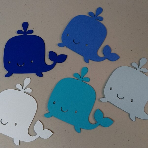 Whale Cut Out - Etsy