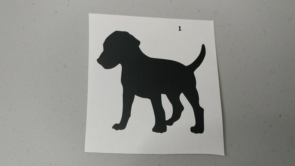 Dog Vinyl Sticker, Dog Vinyl Decal, Dog Sticker, Vinyl Dog Decal, DECAL ...