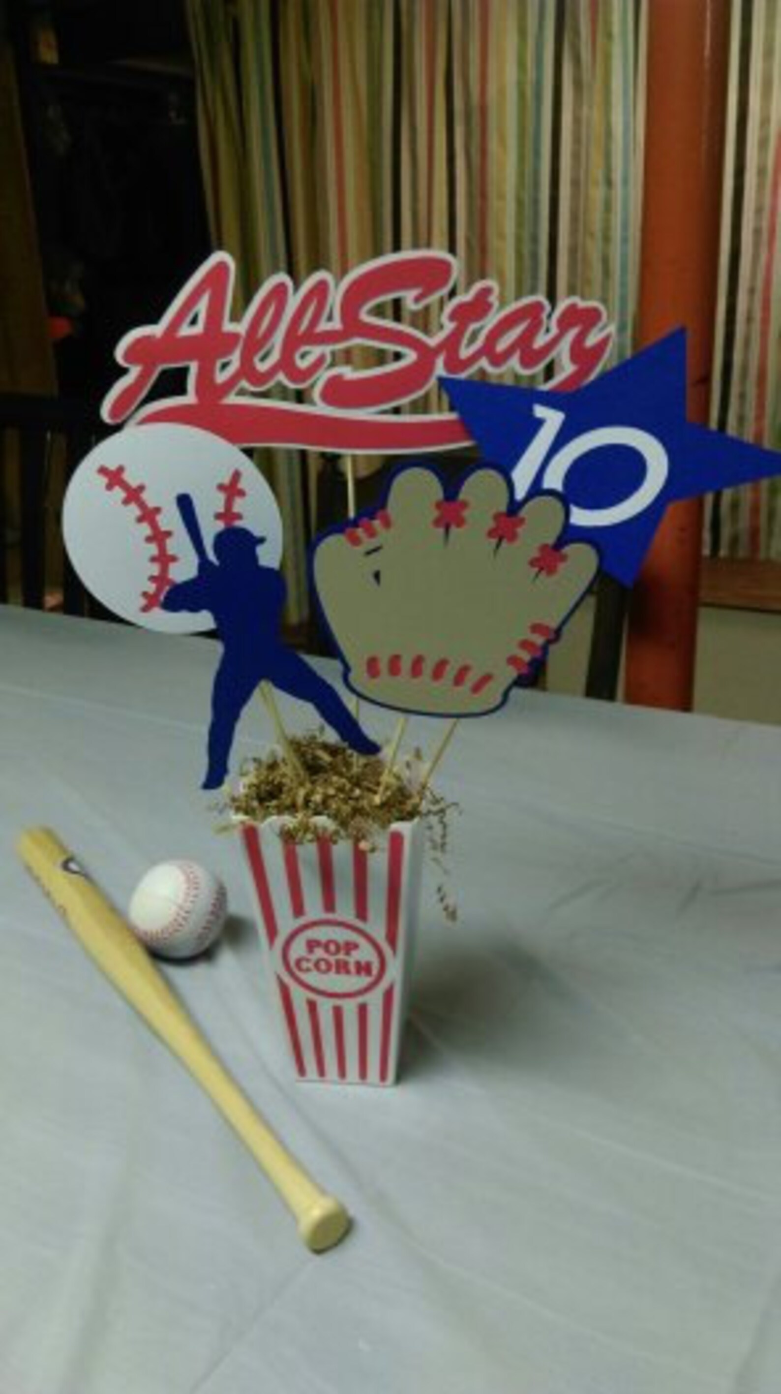 Baseball Centerpiece All Star Baseball Centerpiece Glove - Etsy