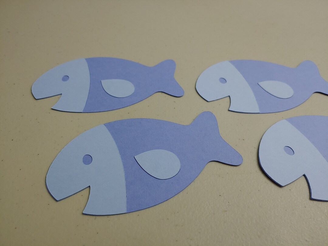 Fish Cutouts, Nautical Party Decorations, Birthday Party Centerpieces ...