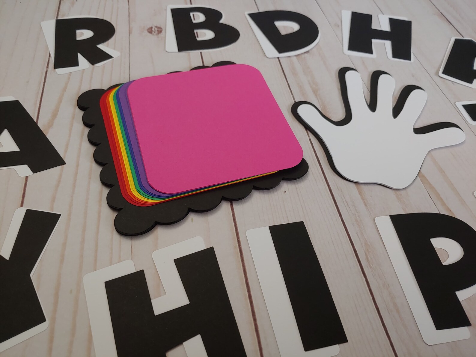 High Five I'm Five Birthday Banner - DIY High Five Birthday Banner ...