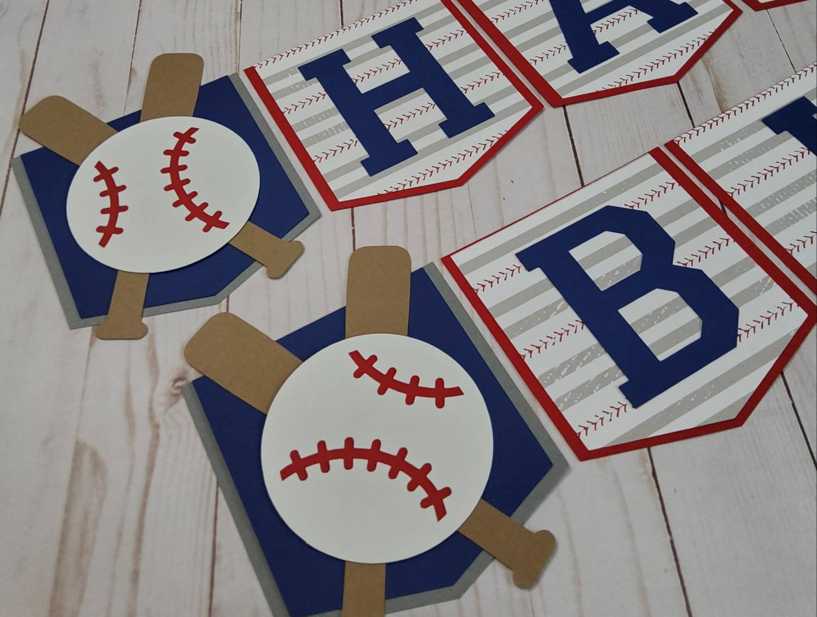 Baseball Birthday Banner Custom Birthday Banner - Etsy