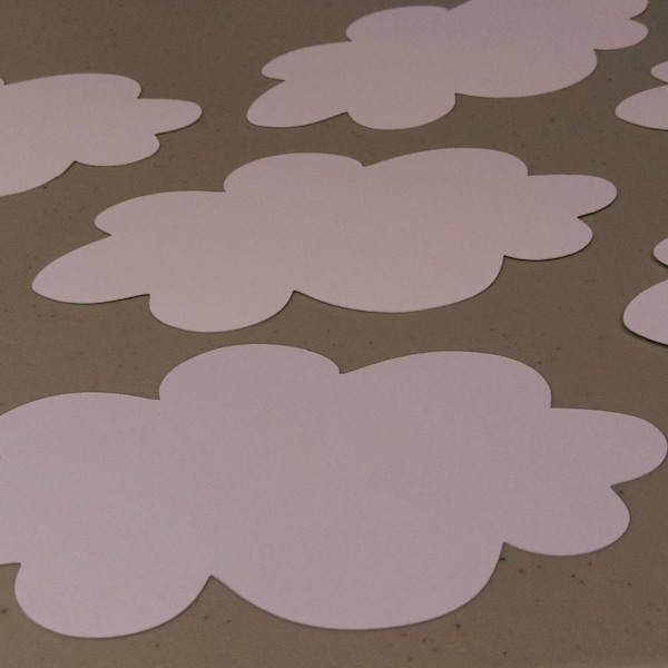 Cloud Cutouts - Etsy